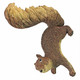 8" Hanging Squirrel Hand Painted Outdoor Garden Statue | Christmas Central