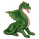 13" Monster of the Drawbridge Moat Ormarr Dragon Outdoor Garden Statue ...