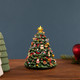 Musical Rotating Christmas Tree Figurine - 6.25" - Green | Christmas ...