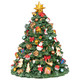 Musical Rotating Christmas Tree Figurine - 6.25" - Green | Christmas ...