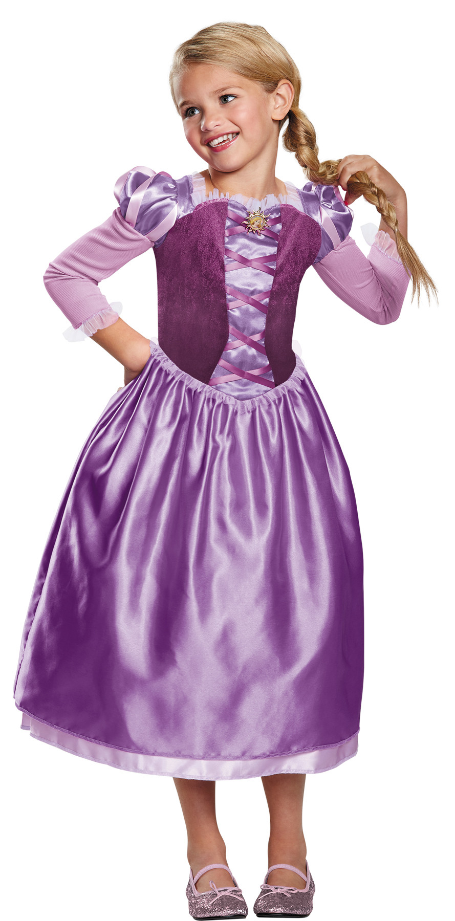 Purple Rapunzel Day Dress Class Christmas Girls Costume | Christmas Central