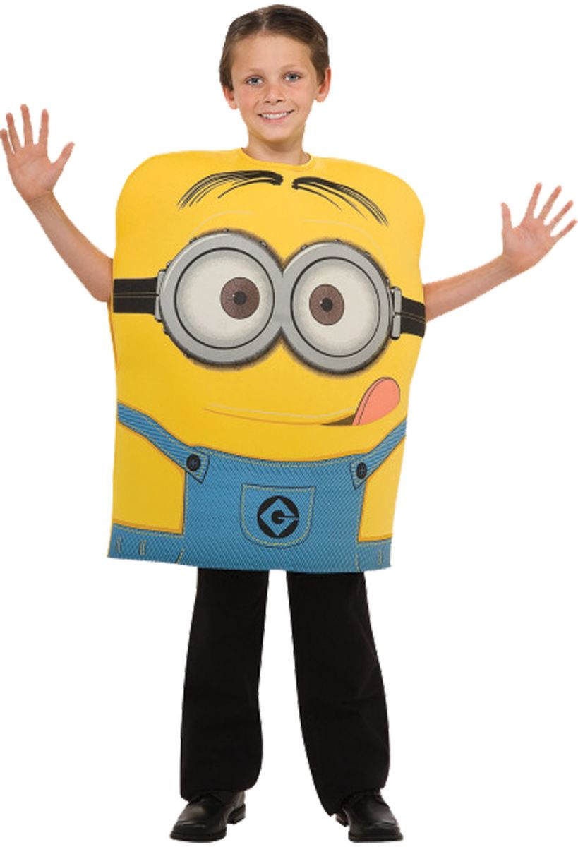 Blue & Yellow Despicable Minion Unisex Child Halloween Costume - Small ...