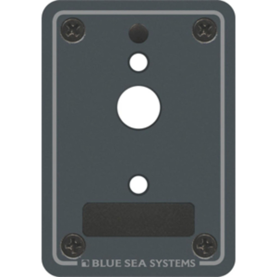 7" Black Functional Blue Sea 8072 Panel Blank Single A-Series ...