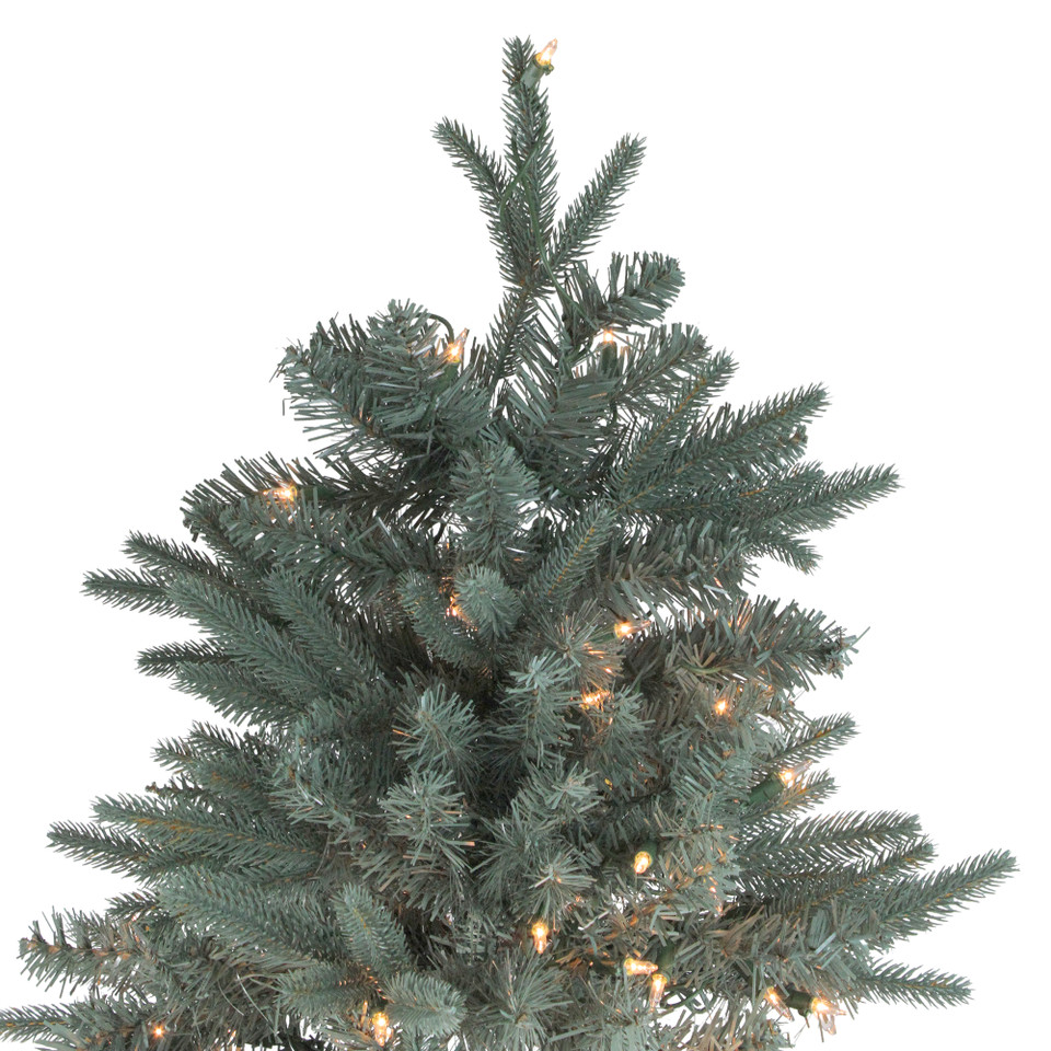 14' Pre-Lit Washington Frasier Fir Slim Artificial Christmas Tree ...