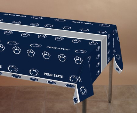 Disposable NCAA Penn State Nittany Lions Tailgating Party Table Covers ...