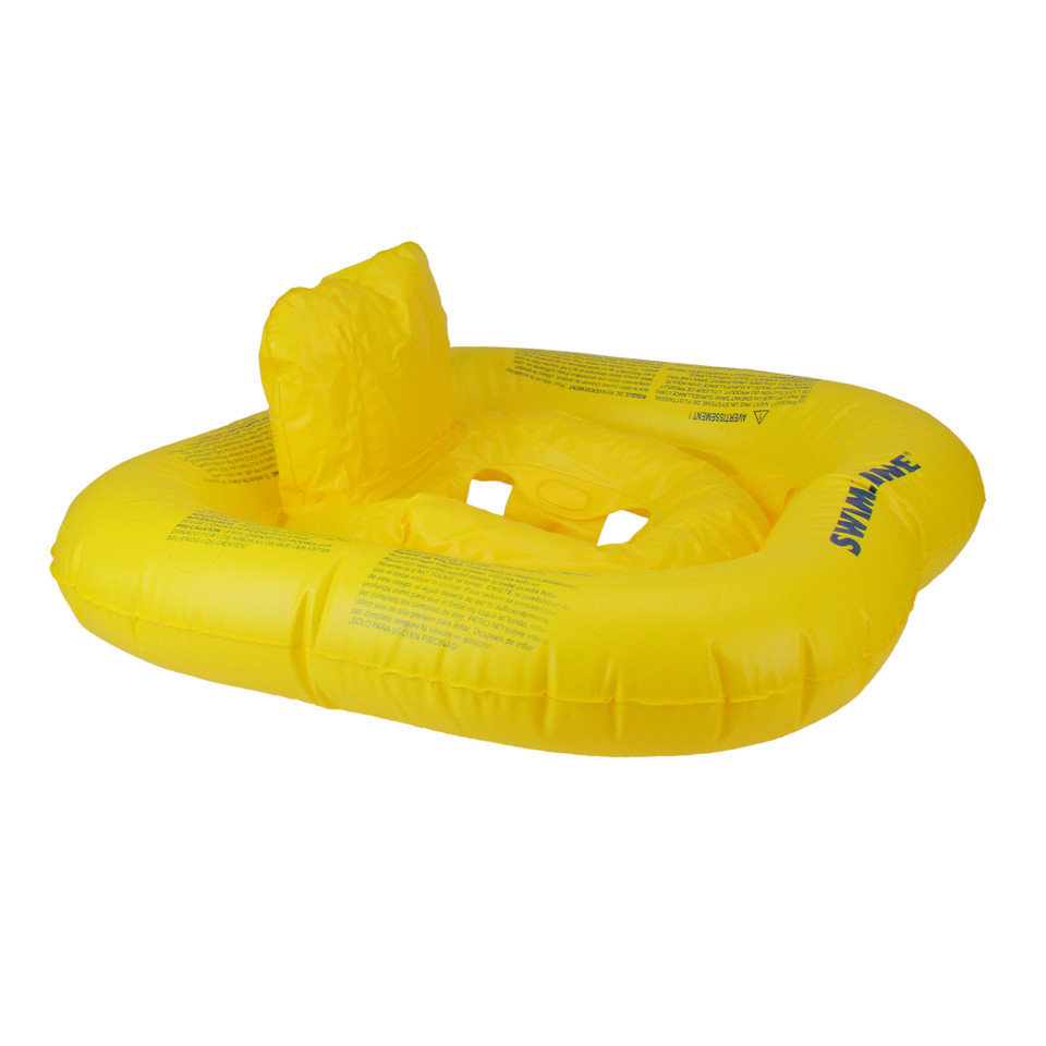 22" Inflatable Yellow Buoy Baby Swimming Pool Float | Christmas Central