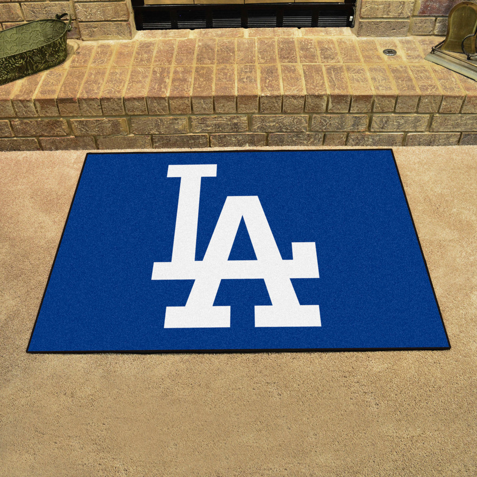 MLB Los Angeles Dodgers All Star Non-Skid Mat Rectangle Area Rug ...