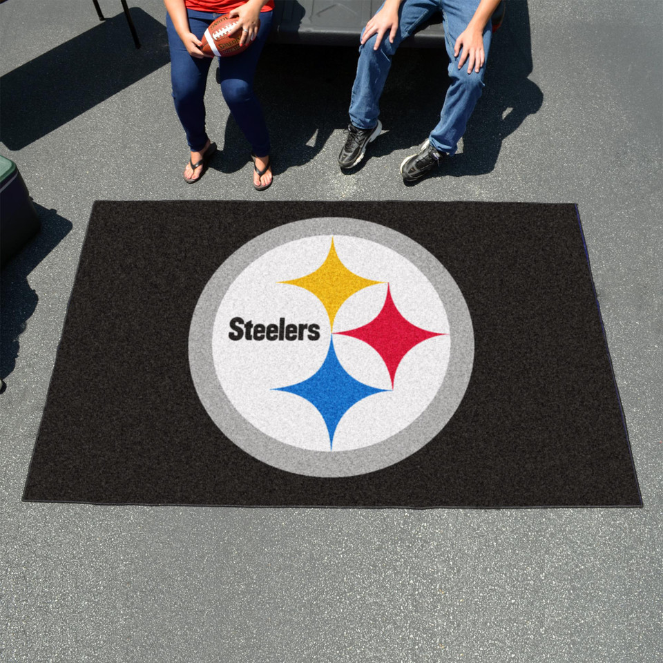 NFL Pittsburgh Steelers Ulti-Mat Rectangular Area Rug | Christmas Central