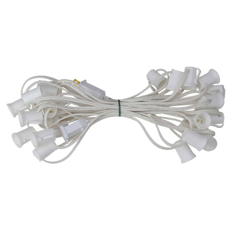 25' Commercial Christmas Light Socket Set | Christmas Central