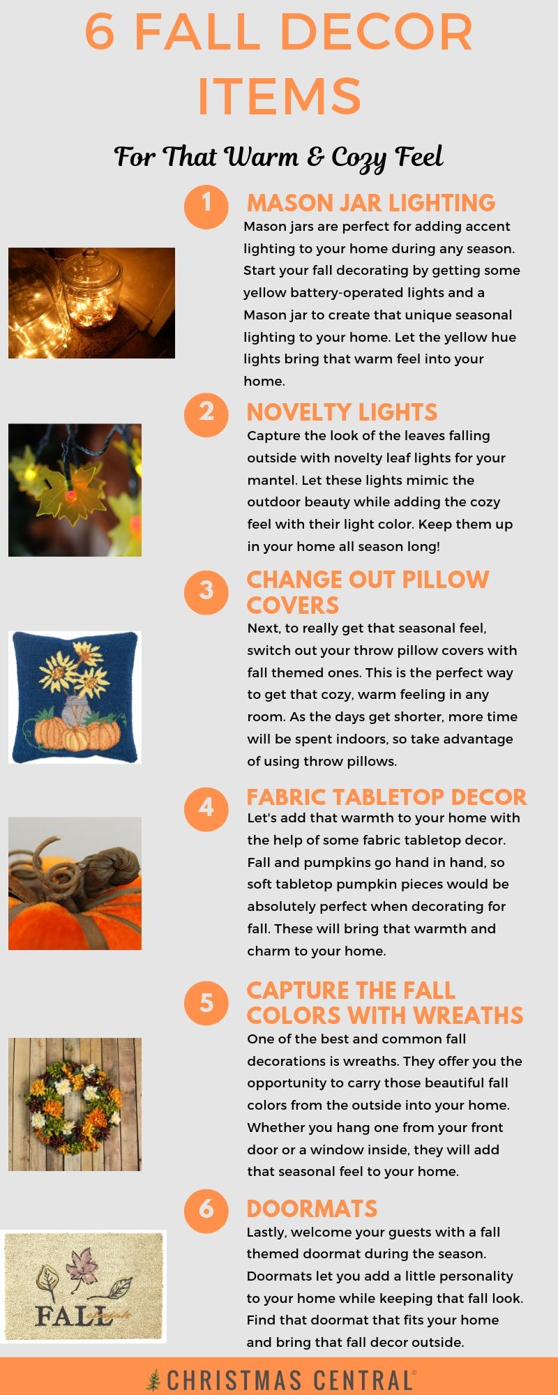 6 Fall Decor Items For That Warm & Cozy Feel - Christmas Central