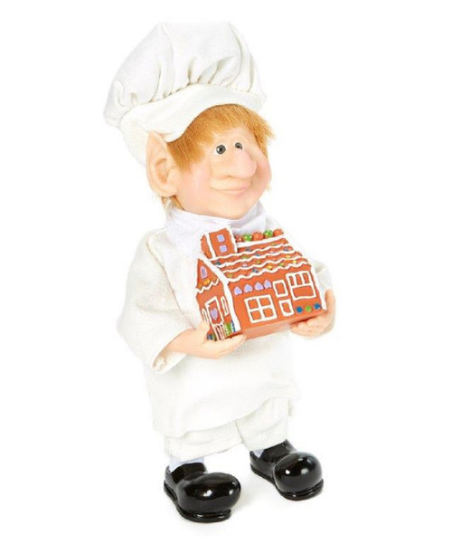 12" Emile Collectible Christmas Elf Tabletop Figure | Christmas Central