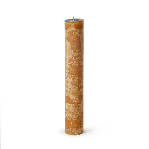 17.75" Chamois Large Pillar Candle | Christmas Central