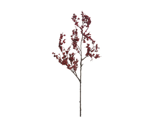 26 Red Mini Berry Artificial Decorative Spray Christmas Central