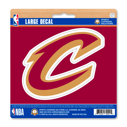 8" NBA Cleveland Cavaliers Large Decal Sticker | Christmas Central