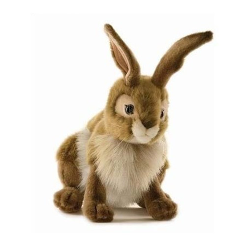 Set of 3 Handcrafted Plush Black Tail Rabbit Stuffed Animals 9.5 ...