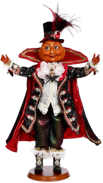Mark Roberts Halloween Mr. Pumpkin Head Collectible Figurine, Small ...