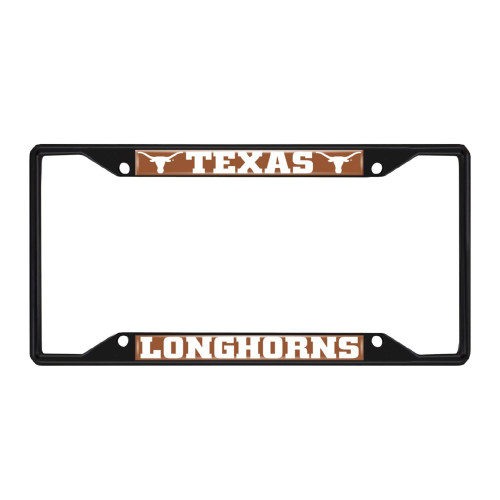 12.25” NCAA University of Texas Metal License Plate Frame | Christmas ...
