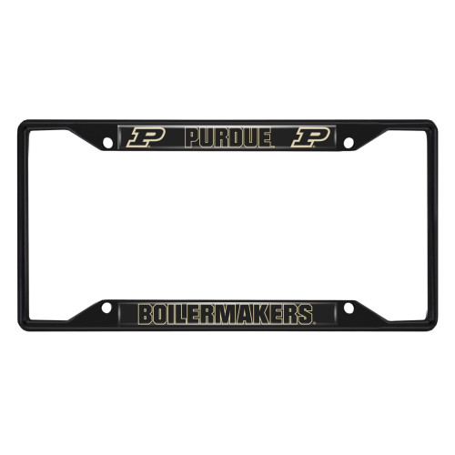 12.25” NCAA Purdue University Metal License Plate Frame | Christmas Central