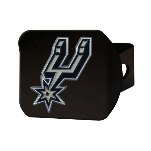 NBA San Antonio Spurs Color Class III Hitch - Black Hitch Cover Auto ...