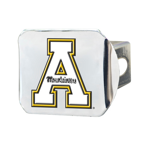 4” NCAA Appalachian State Mountaineers Chrome Automobile Hitch Cover ...