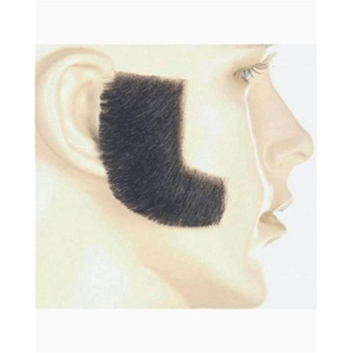 Men Adult Halloween Small Sideburns Costume Accessory - One Size ...
