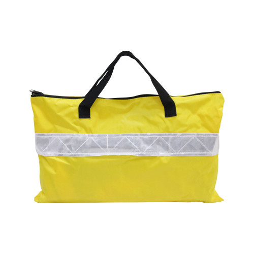 16" Yellow, White, & Black Reflective 10 Point Straps | Christmas Central
