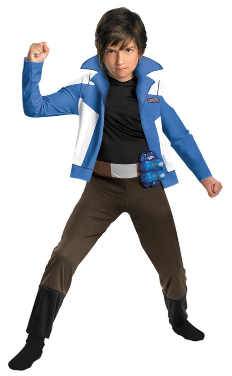 Black & Blue Monsuno Chase Boy Child Halloween Costume - Medium ...