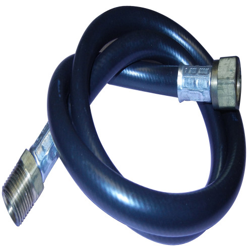 36" Charcoal Black Cylindrical LP Gas Kitchen Hose | Christmas Central