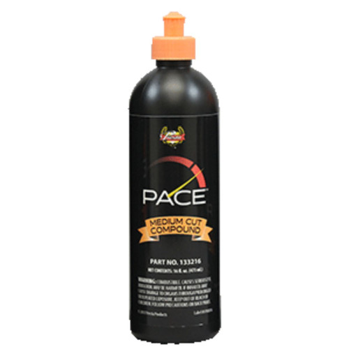 8" Black Marine Pace & Trade Medium Cut Compound - 16oz | Christmas Central