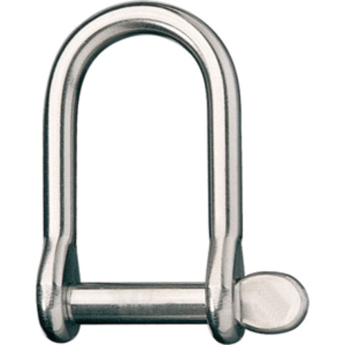 1" Silver Wide Dee Shackle Pin | Christmas Central