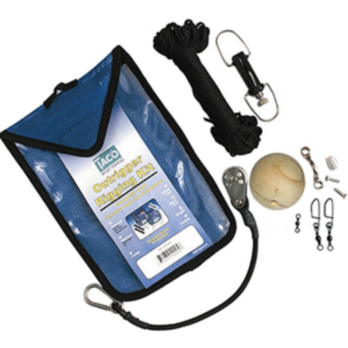 9" Blue & Black Premium Center Rigging Kit for Up to 25' Pole ...