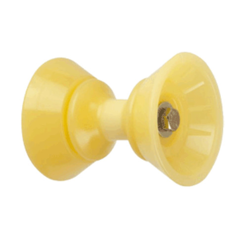 6" Yellow C.E. Smith Multipurpose 3" Bow Bell Roller Assembly - TPR ...