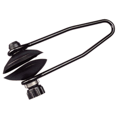 11" Black & Silver Contemporary Motor Flush Ear Muff | Christmas Central