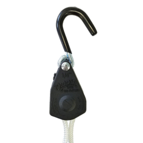 4" Matte Black Boat Cover Rope Ratchet | Christmas Central