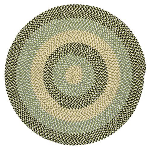 10' Reversible Handmade Round Braided Area Rug | Christmas Central