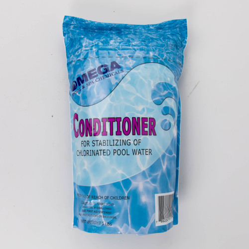 5 Lb - Omega Stabilizing Conditioner for Chlorine Swimming Pools ...