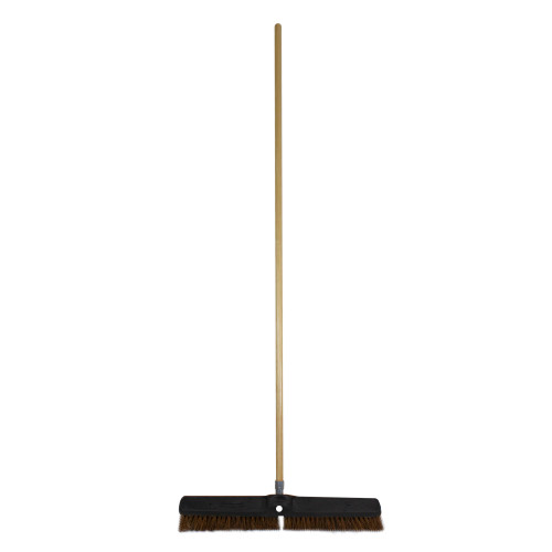 24" Rubbermaid Wooden Commercial Push Broom (Case of 12) | Christmas ...