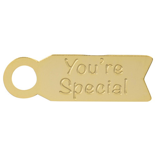 Rectangular Brass "Your Special" 24 Karat Gold Platted Gift Tag ...
