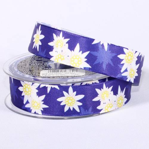 Spring Floral Craft Ribbon - 1" x 27 Yard | Christmas Central