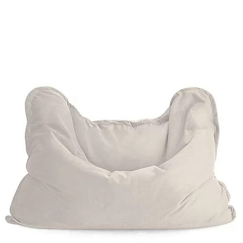 Mini Velvet Rectangular Bean Bag Cover - 43" x 55" - Ivory | Christmas ...