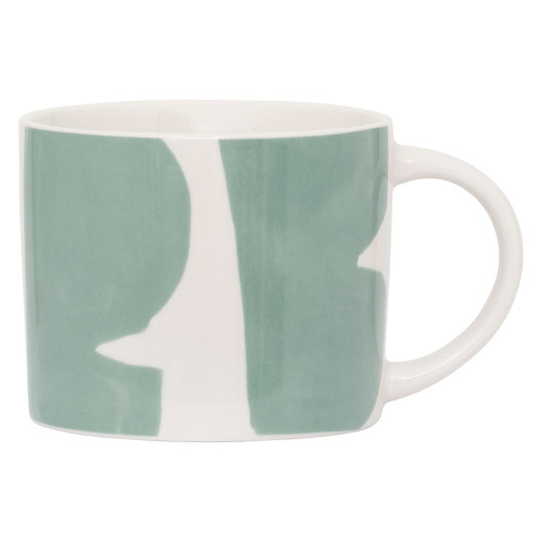 Stoneware Bay Coffee Mug - 5.5" - Teal Green | Christmas Central