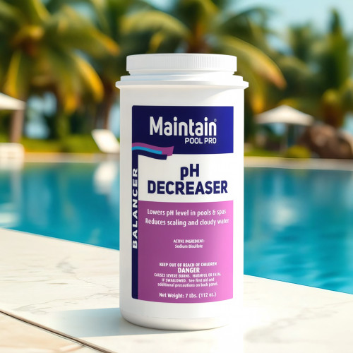 Maintain Pool Pro Balancer pH Decreaser - 7 lbs. | Christmas Central
