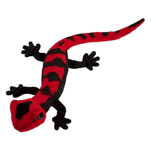 Set of 4 Orange Handcrafted Soft Plush Salamander Stuffed Animals 14.75 ...
