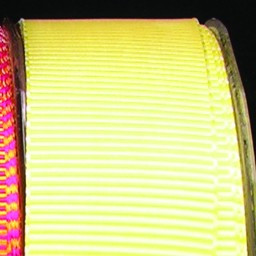 Yellow & White Striped Wire Edged Craft Ribbon 1.5" x 27 Yards ...