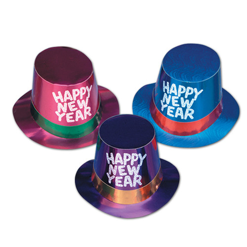 Club Pack of 50 Festive "Happy New Years" Legacy Party Favor Hats ...