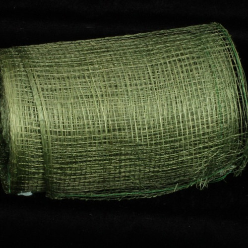 Hunter Green Sinamay Abaca Fiber Craft Ribbon 5" x 32 Yards | Christmas ...