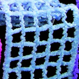 Blue Netting Wired Craft Ribbon 2.5" x 20 Yards | Christmas Central