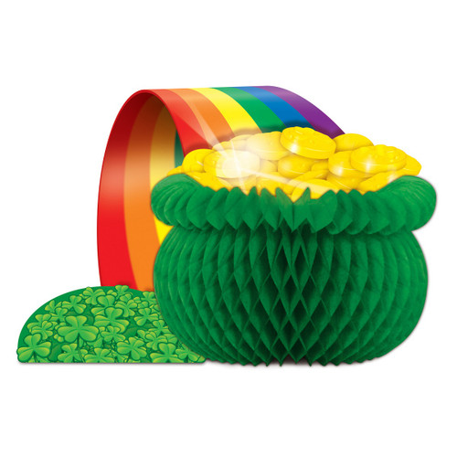 Club Pack of 12 Multi-Color Pot St. Patrick's Day Tabletop Decor 12.5 ...