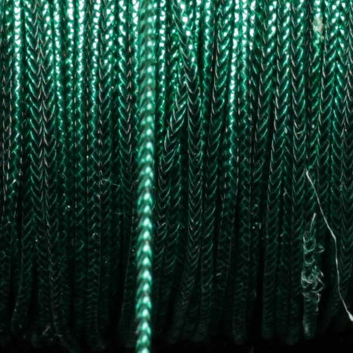 Green Contemporary Braided Craft Cord 0.25" x 436 Yards | Christmas Central