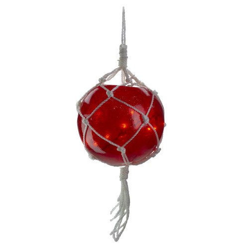 20ct Red Roped Light Ball Outdoor Christmas Decoration 11.5 ...